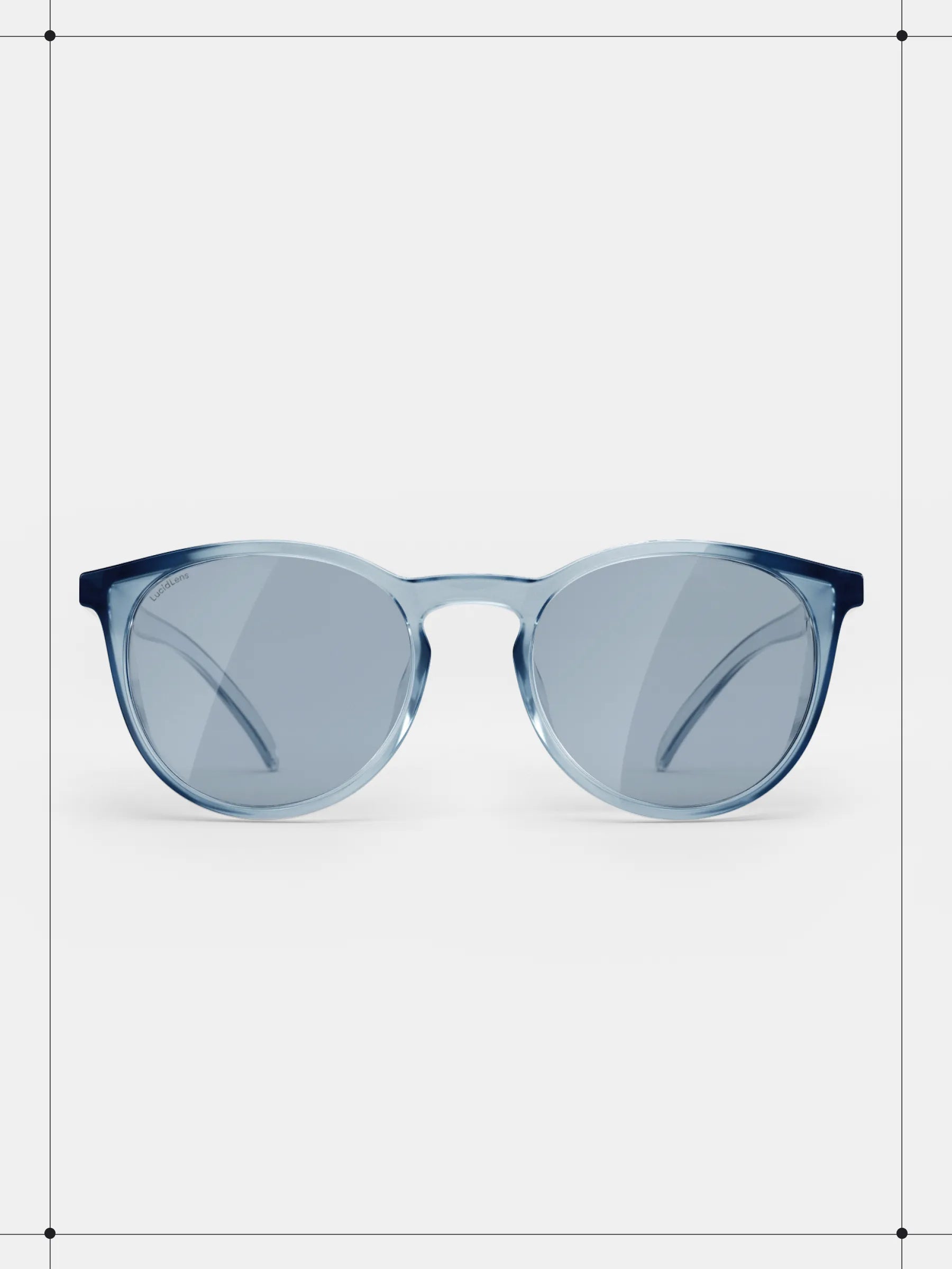 Monochrome Round Safety Glasses | Fashion Meets Protection