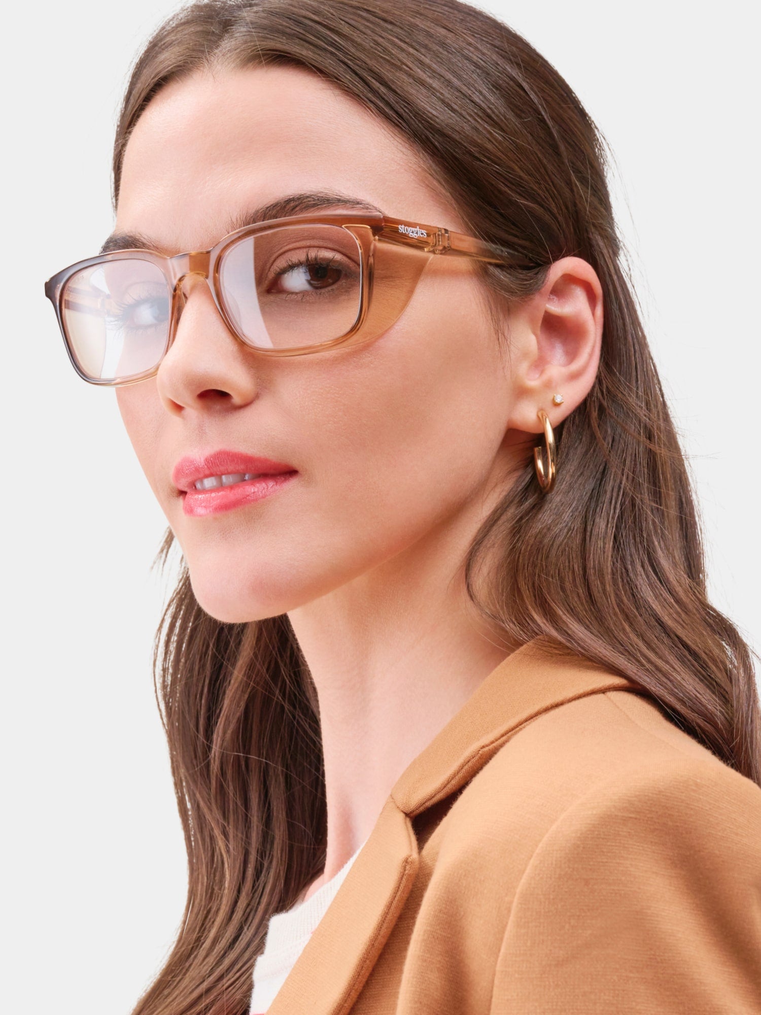 Rectangle Safety Stoggles Glasses | Stylish Safety Eyewear