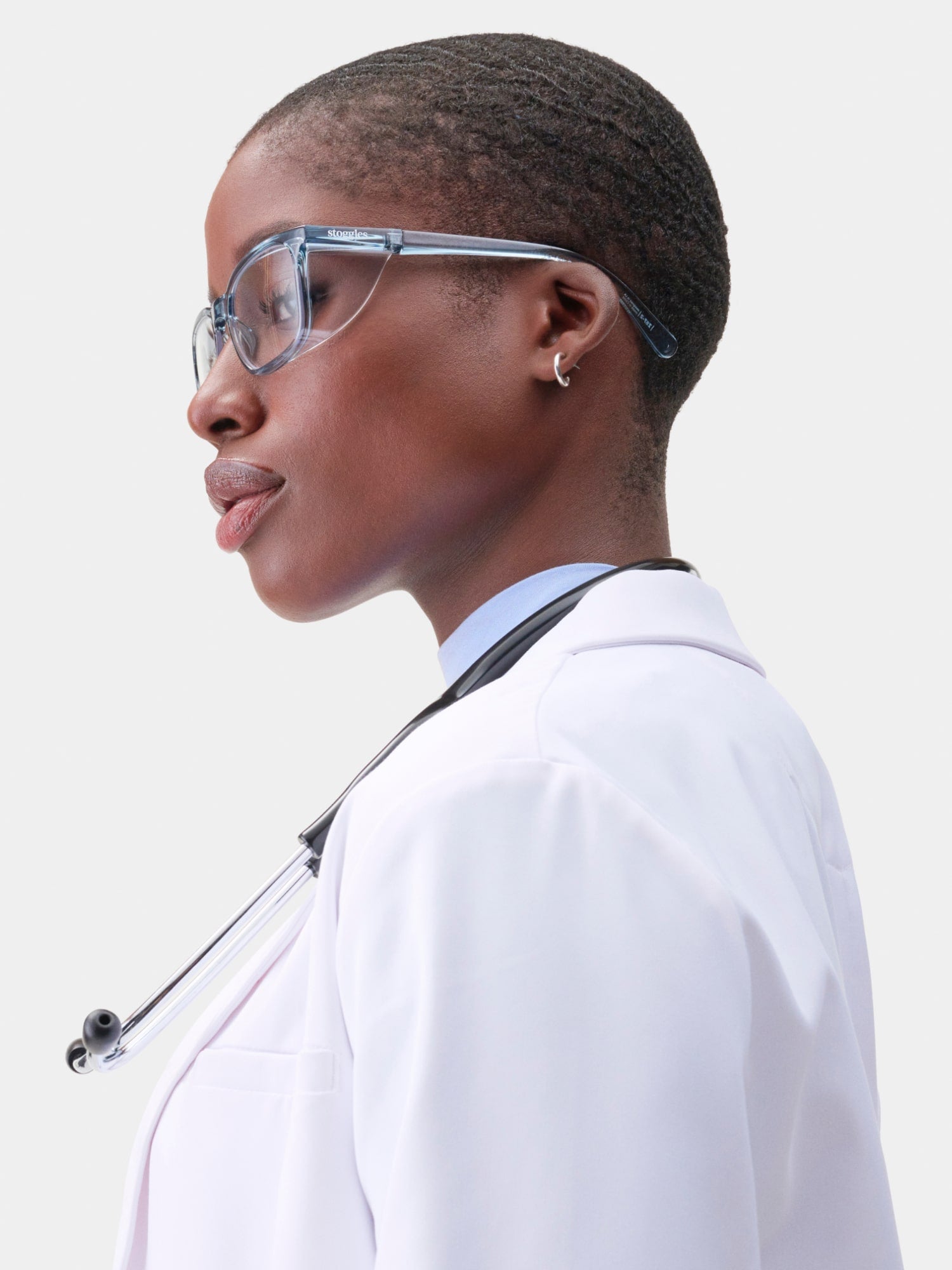 Rectangle Safety Stoggles Glasses | Stylish Safety Eyewear